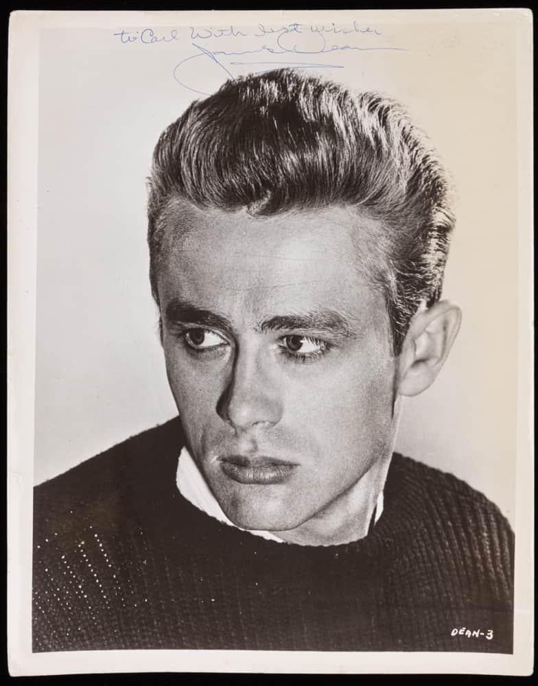 James Dean: Hollywood Icon of the 1950s, Inscribed and Autographed ...