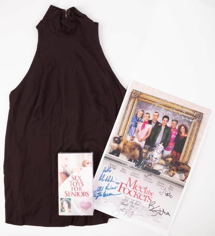Barbra Streisand: "Meet The Fockers" Screen Worn Top, Prop VHS Sex Tape ...