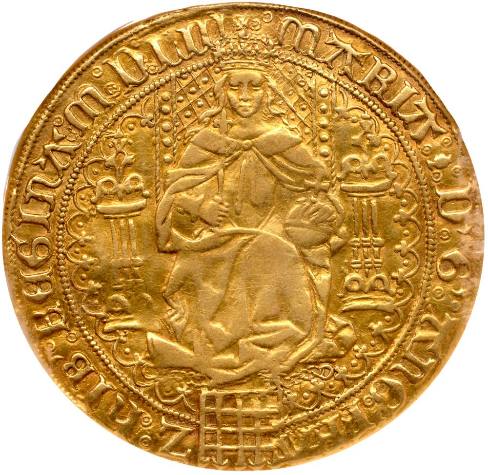 Great Britain. 'Fine' Sovereign of 30 Shillings, 1553