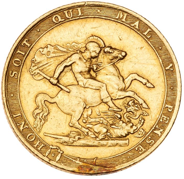 Great Britain. Sovereign, 1818