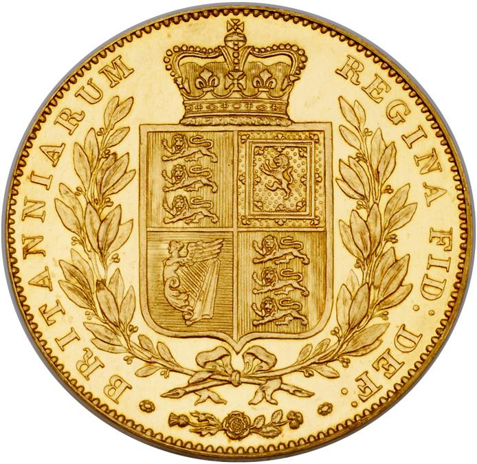Great Britain. Proof Sovereign, 1839
