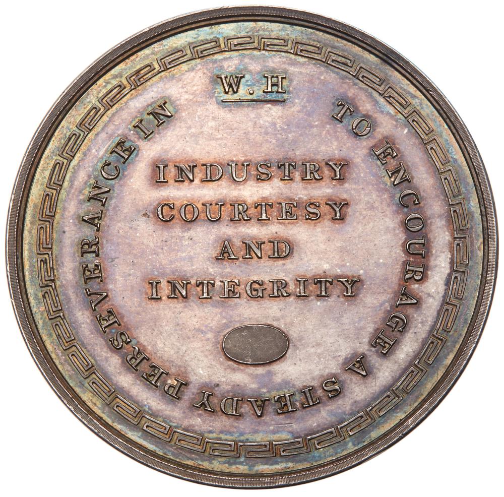Great Britain. The "WH Medal", Prize for Industry, Courtesy and ...