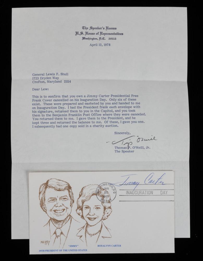 Carter, Jimmy: Very Scarce and Prized Autograph by the 39th President ...