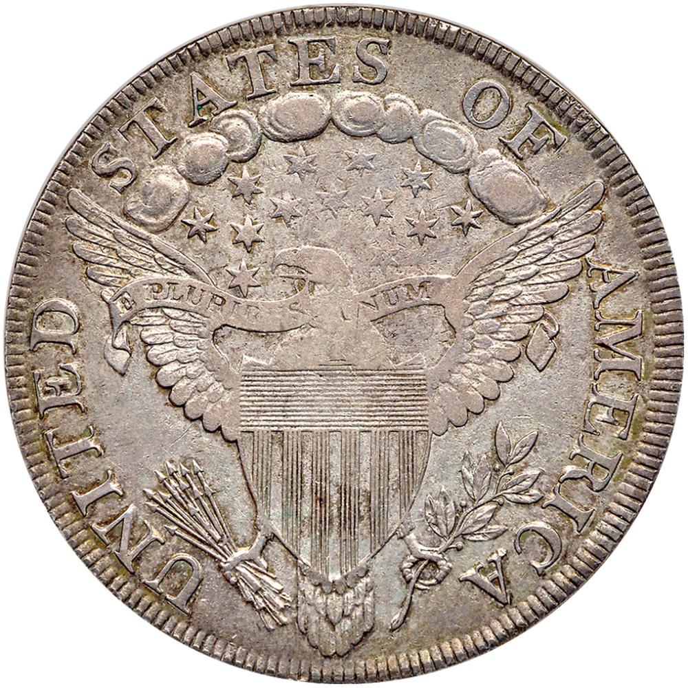1798 Bust $1. Heraldic Eagle NGC EF40