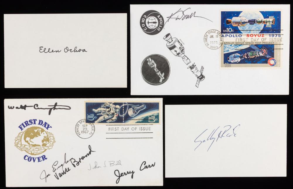 20 Signed Covers from NASA Astronauts Including Sally Ride, Ellen Ochoa ...