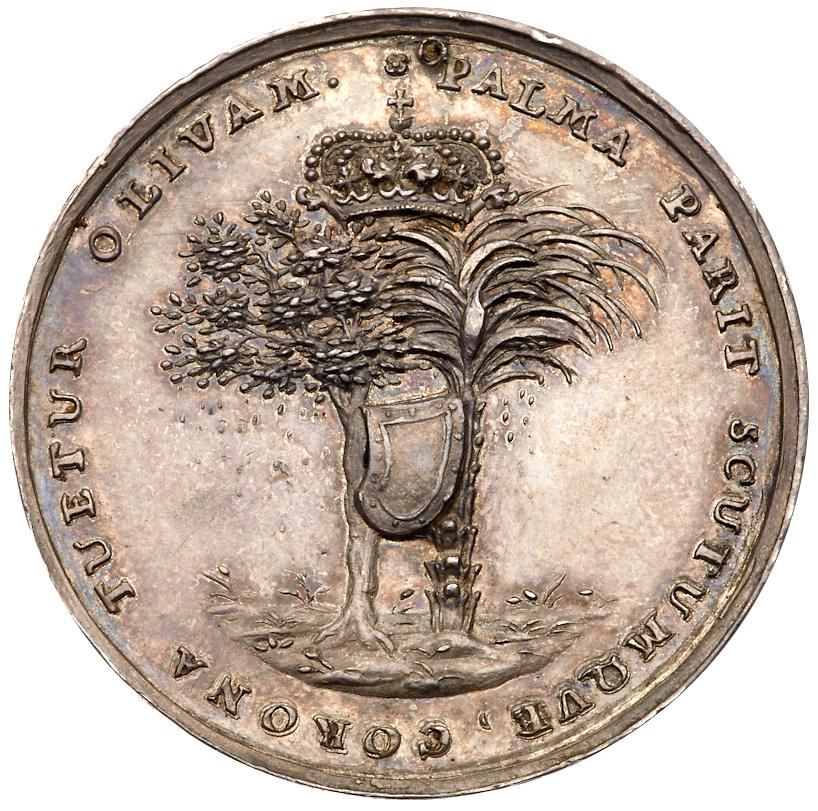 On the Visit of the King and Queen to Danzig, August 1 1677. Silver ...